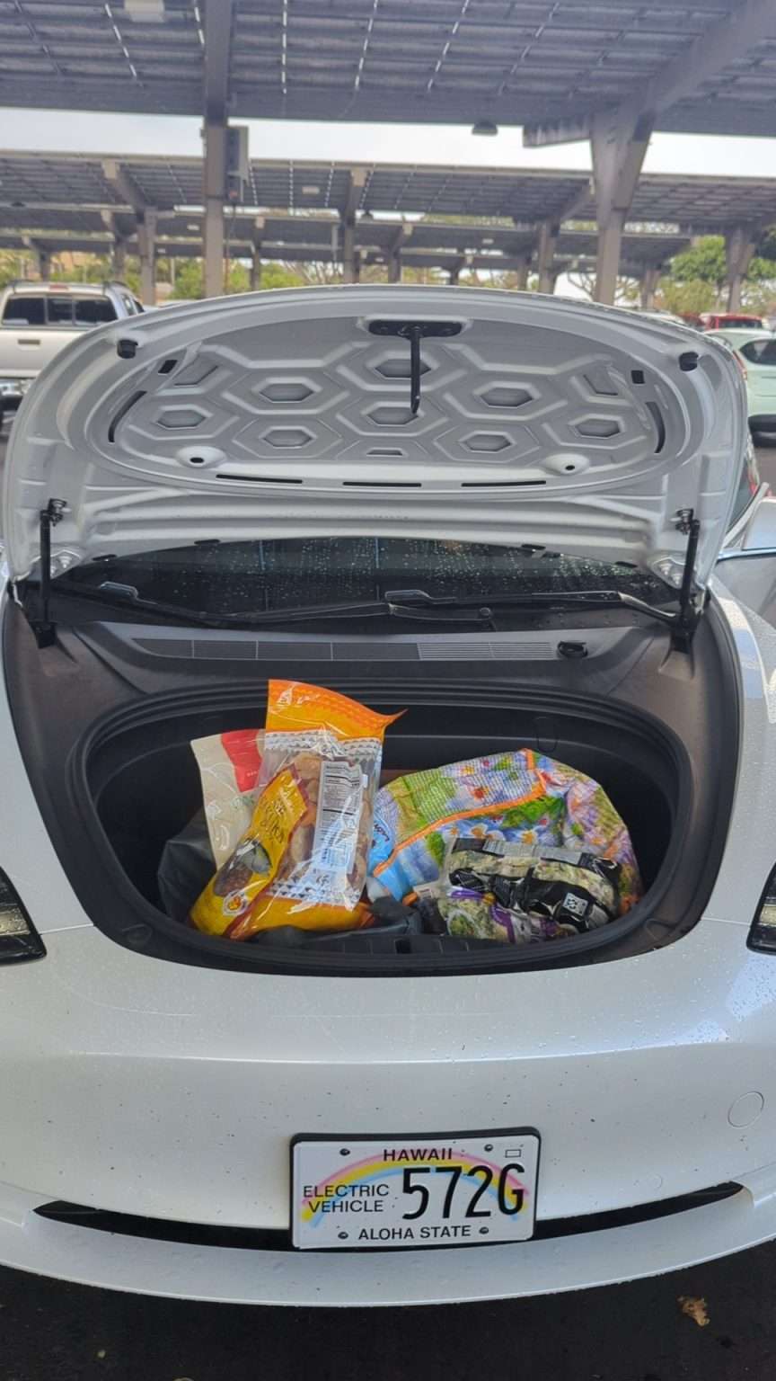 How to Open the Tesla Frunk: Console and App Guide - Maui EVs